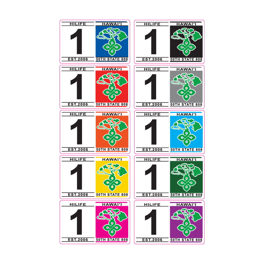 Safety Check Reflective Decals | HiLife Clothing